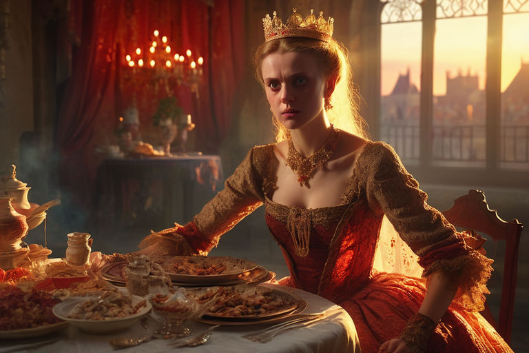 Full body of Xth-century Polish princess Wanda by Racher Wichardson ...