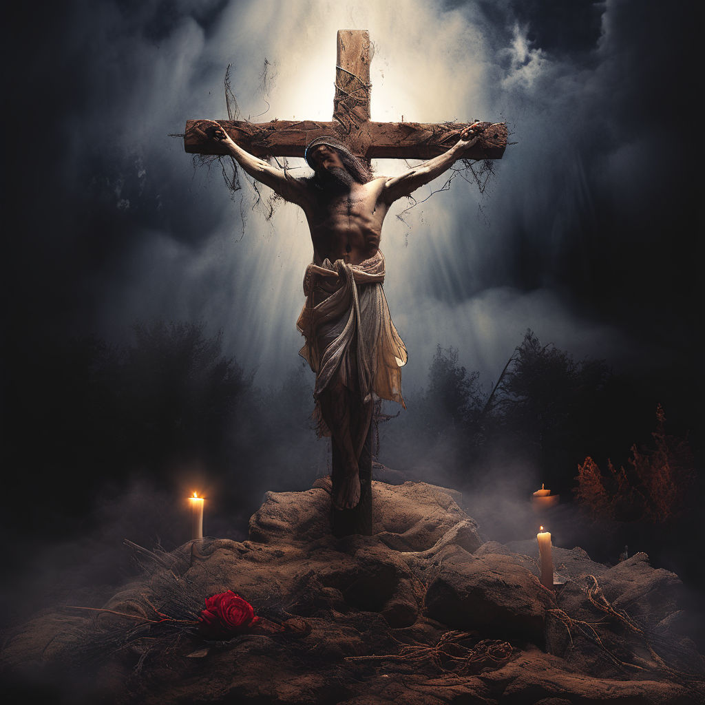 MUSIC ABOUT JESUS' DEATH ON THE CROSS by O Espirito Animal - Playground