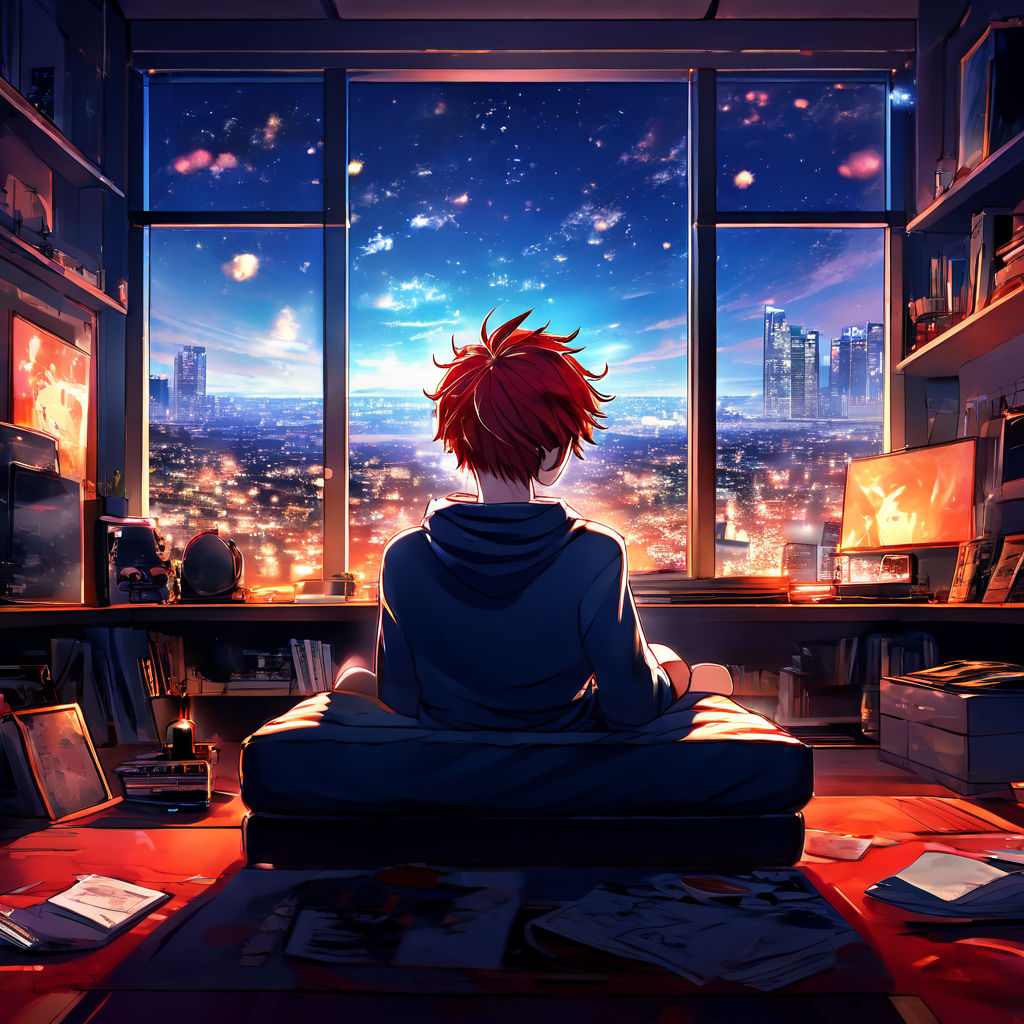 Anime-style illustration by NINJA - Playground