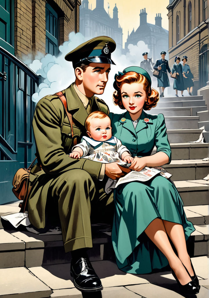 A comic book style illustration by Alexandre Colera - Playground