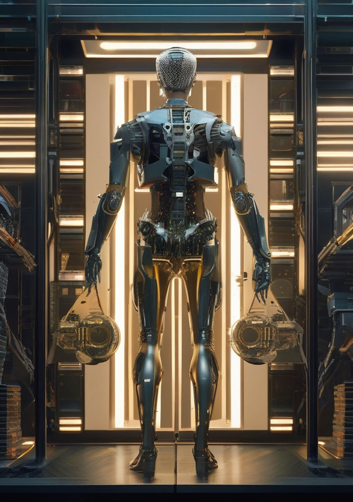 Full body shot Human Anatomy in the surrealist biomechanical by Péter K ...