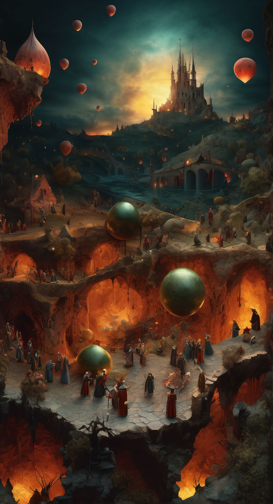 The nether regions unveiled in a scene reminiscent of Hieron... by ...