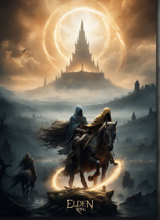 Elden ring poster by Syntax - Playground