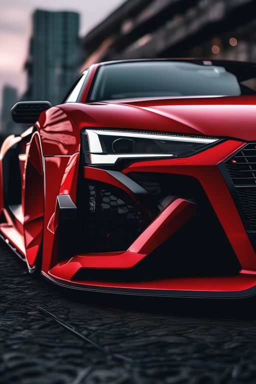 2024 model audi modified high quality lights landscape 8k hd by ...