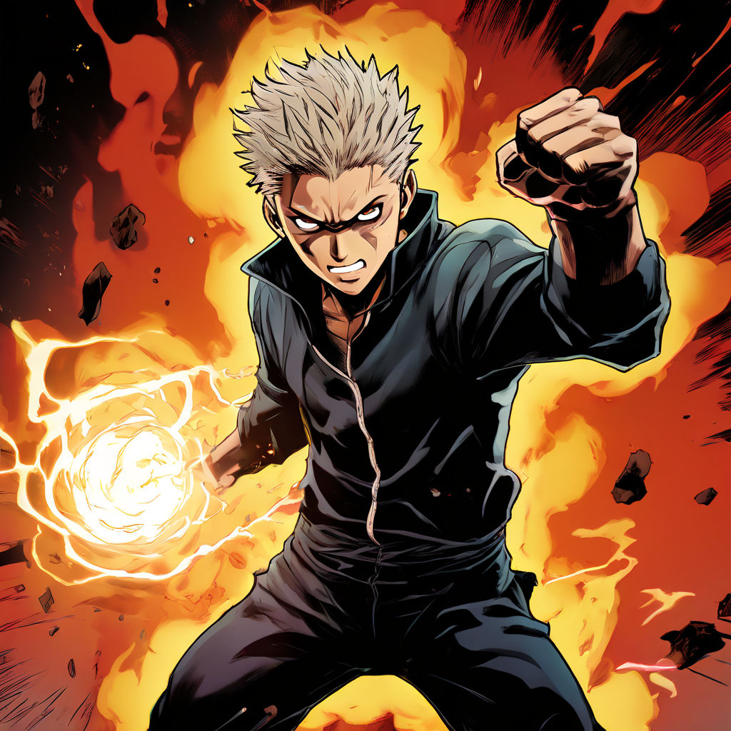 Gojo Satoru from Jujutsu Kaisen by Maciej Grochalski - Playground