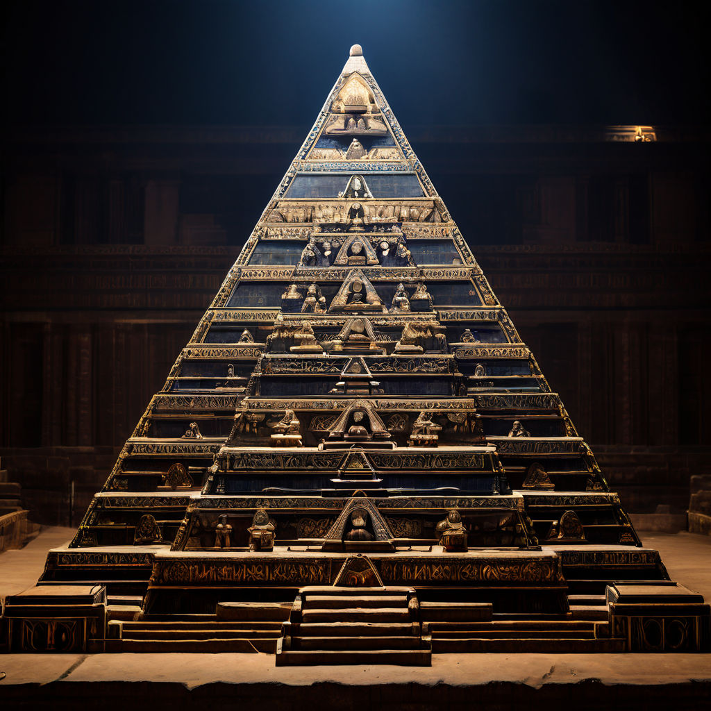 Structure of Indian Judiciary Pyramid by Asfia Mirza - Playground