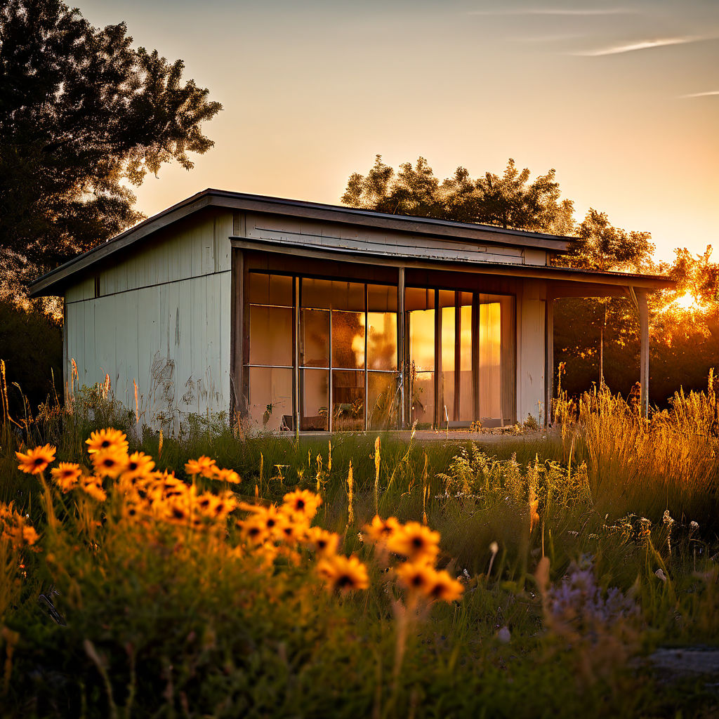 A modest dwelling with simple architectural design by Spiros Koump ...