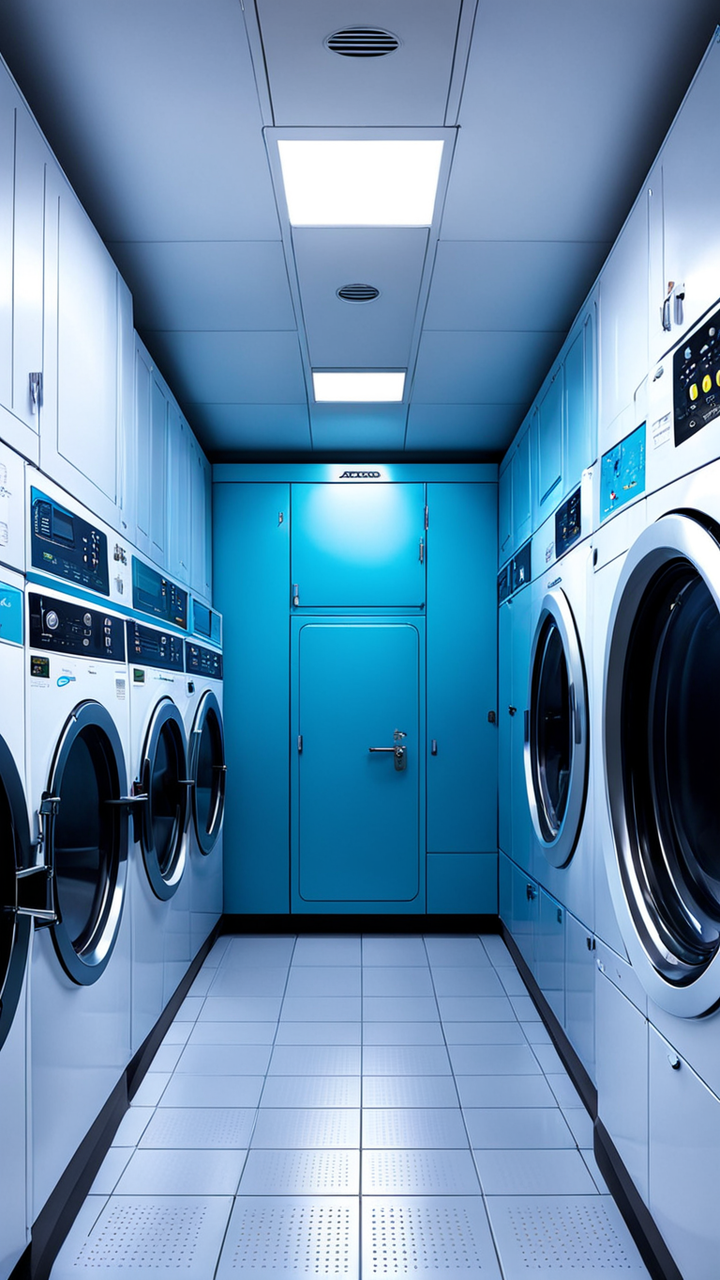 Inside a Laundry Dryer by Kay Lee - Playground