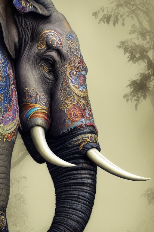 Highly intricate and detailed photograph of a beautiful mult... by ...