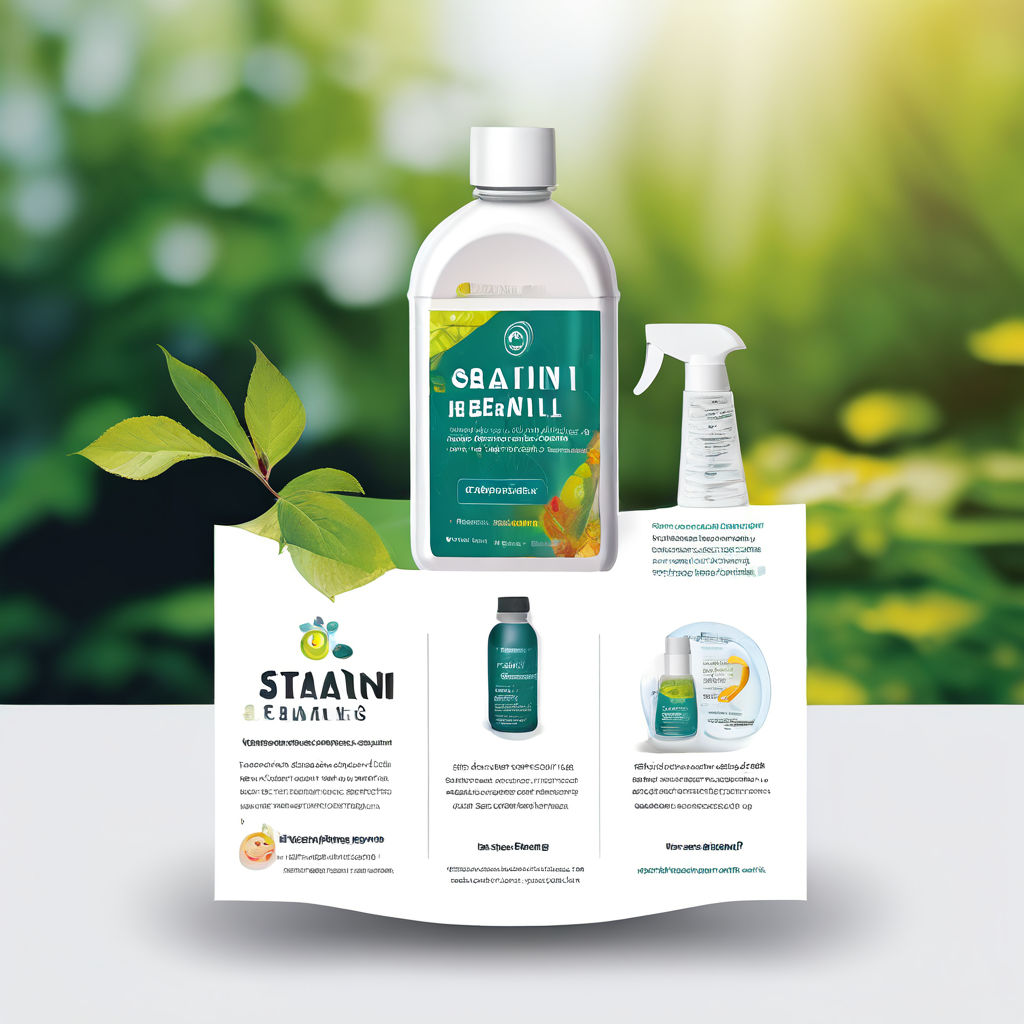 Create a leaflet design for stain remover products by Павел Корнилов ... Create a leaflet design for stain remover products by Павел Корнилов ...