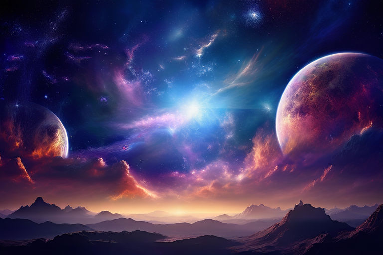 Stellar Whispers: Symphony of Cosmos by Abrish Hussain - Playground