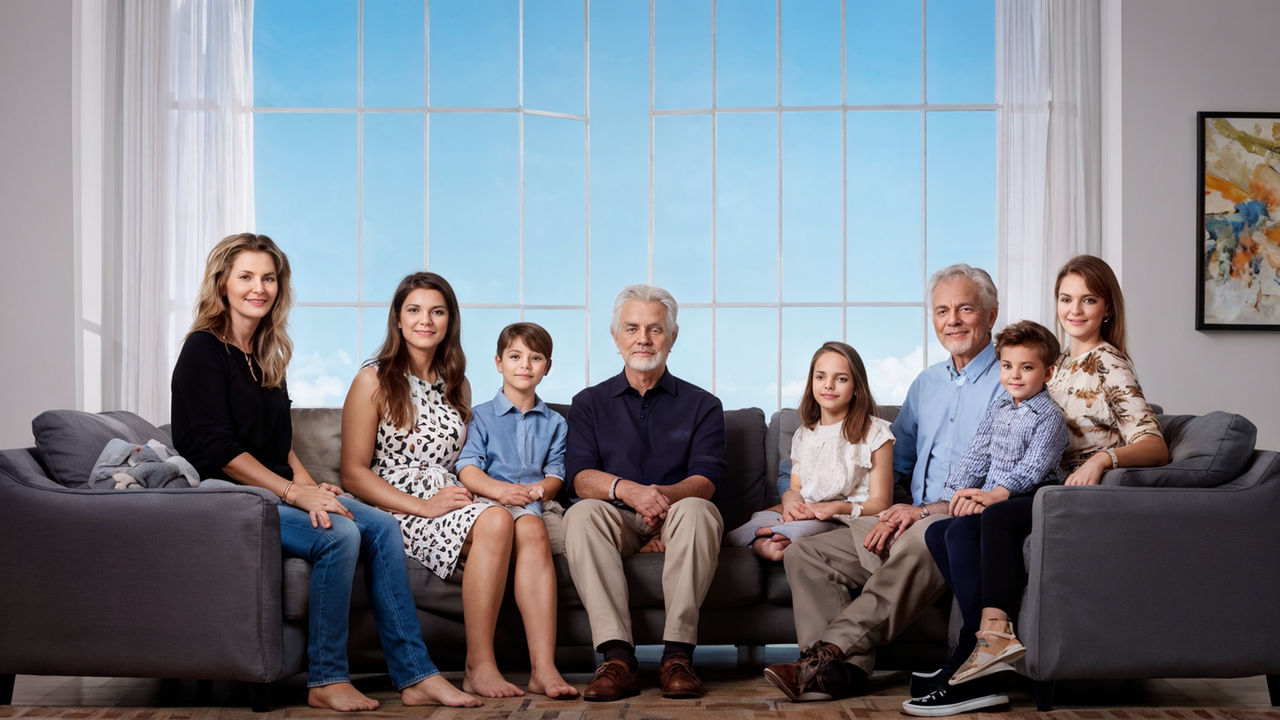Multi-generational family portrait featuring Baby Boomers by Eva-Maria ...