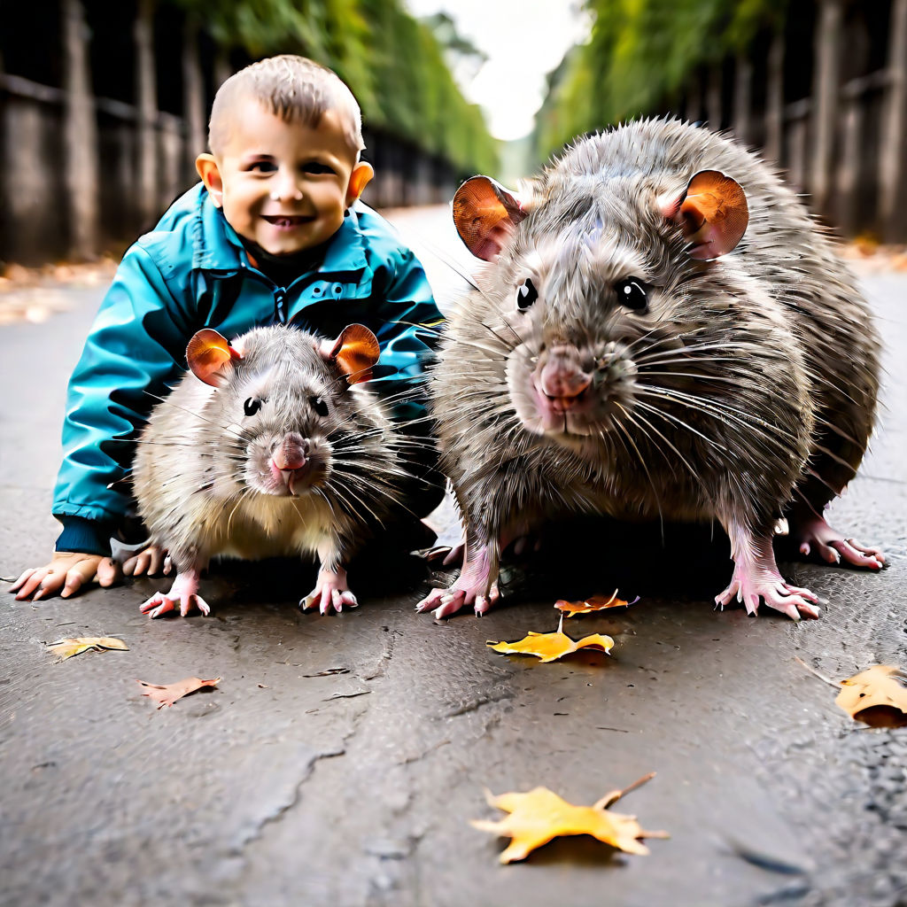 The world's largest rat is the size of a small dog and its l... by AMOL ...