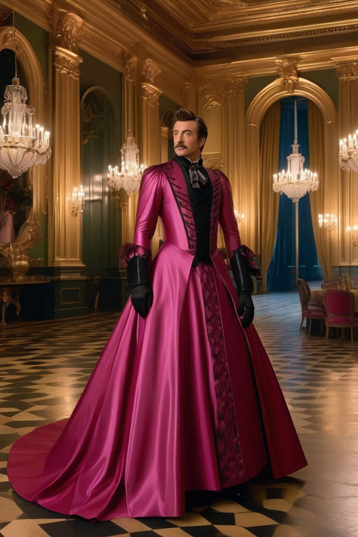 Disney Rodger Radcliffe in a Latex Victorian Gown by Darth Wookiee ...