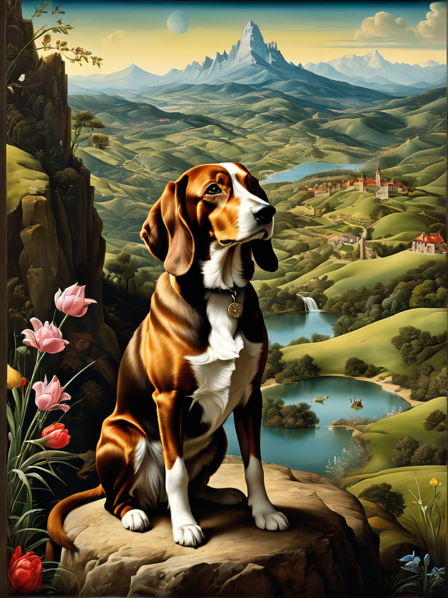 High-definition digital rendering of an endearing individual... by ...