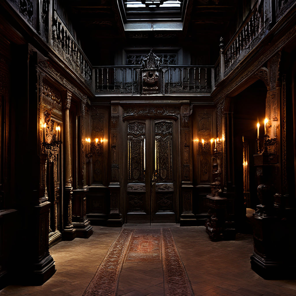 Ancient mansion interior by jagdeep singh - Playground