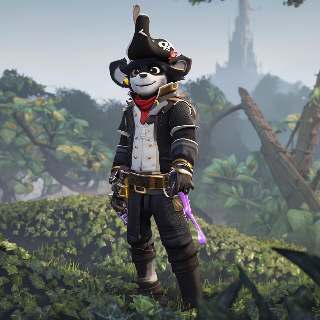 A playful screenshot from a 3D video game features an anthro... by Cry ...