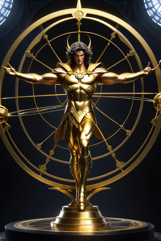 Vitruvian man by Rodolfo Demétrio - Playground