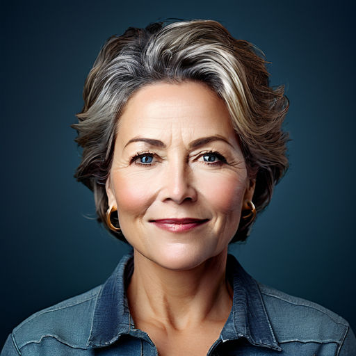 Create a profile picture of a 50 year old women by Dieter Mieter ...