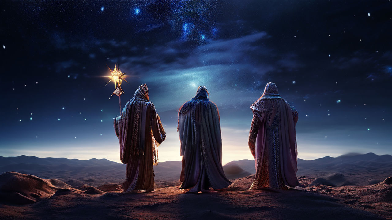 The arrival of the Magi by Tiago Marques - Playground