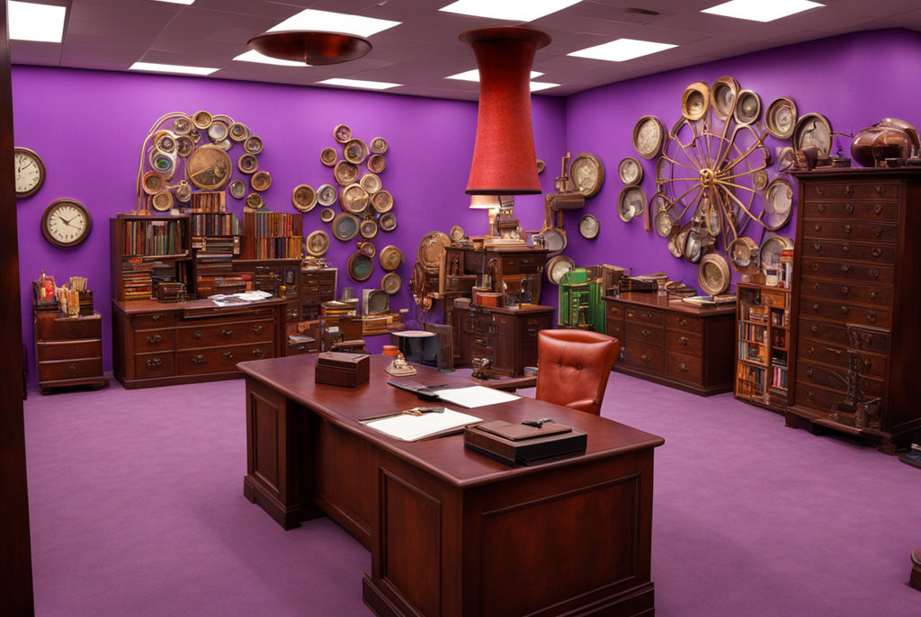 Willy Wonka's office by Даниэль Шарафиев - Playground