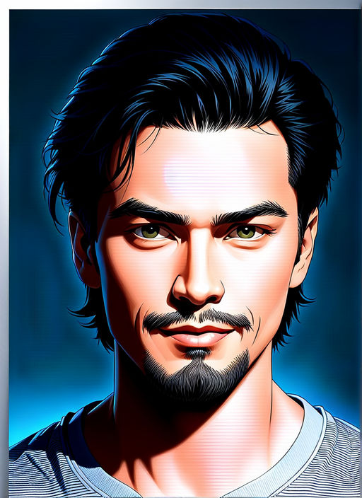 Full body image. Hugo is a 38-year-old man with soft wrinkle... by ...