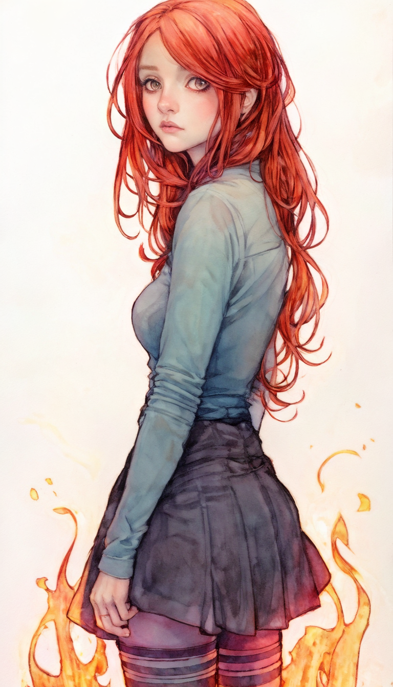 Michael Shapcott-designed anime-style full-length female cha... by ...