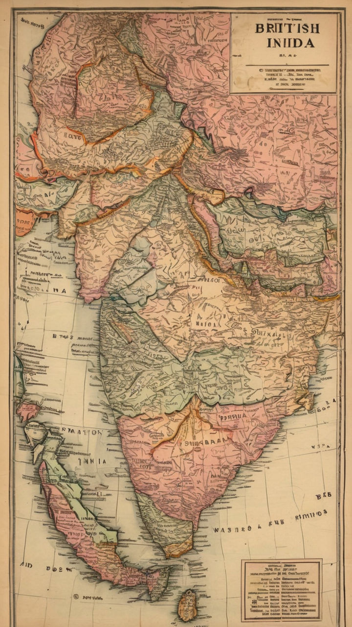 British India Map by Norat Rawat - Playground