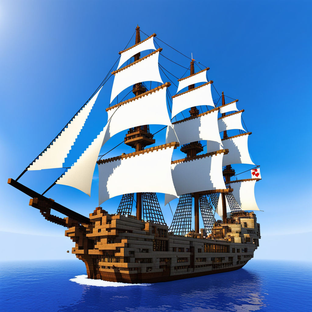 Best Minecraft Ship Design Ideas by SHADOW - Playground