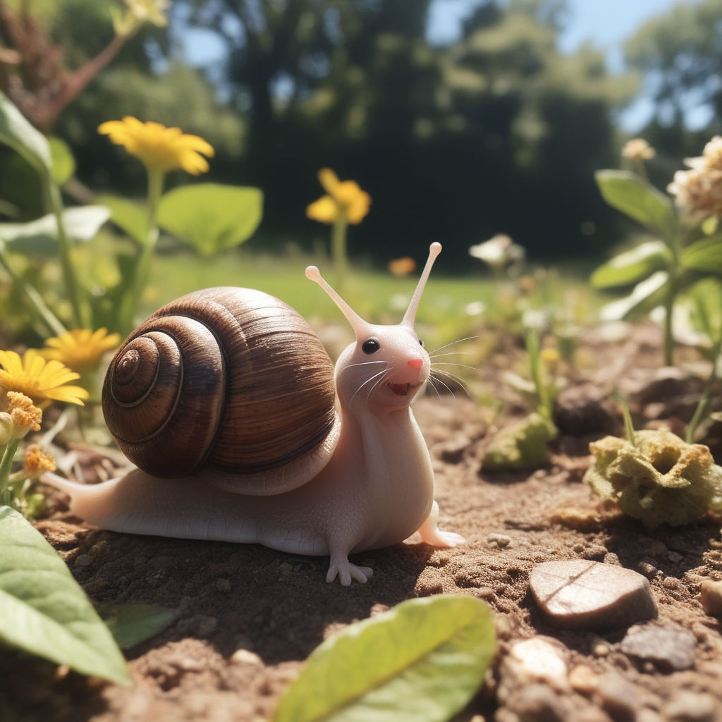 Snail mouse by Marloes Bakker - Playground
