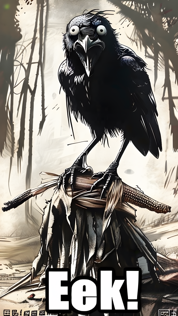 Scared crow by Supersonic - Playground