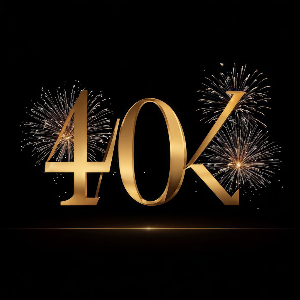 Commemorative logo marking the 40th anniversary by Fábio Guedes de ...