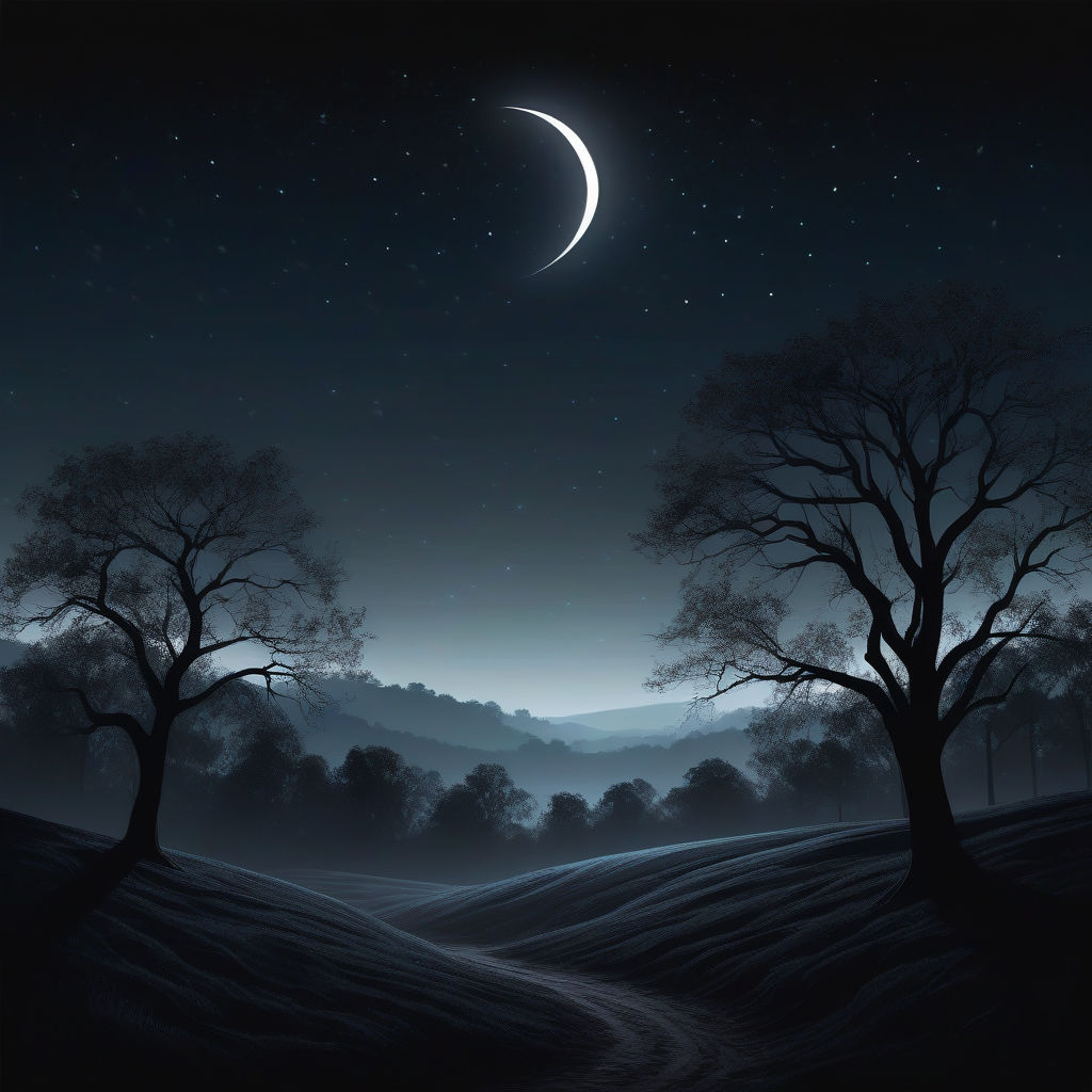 Moonless night sky by Diogenes Jinete Alvarez - Playground