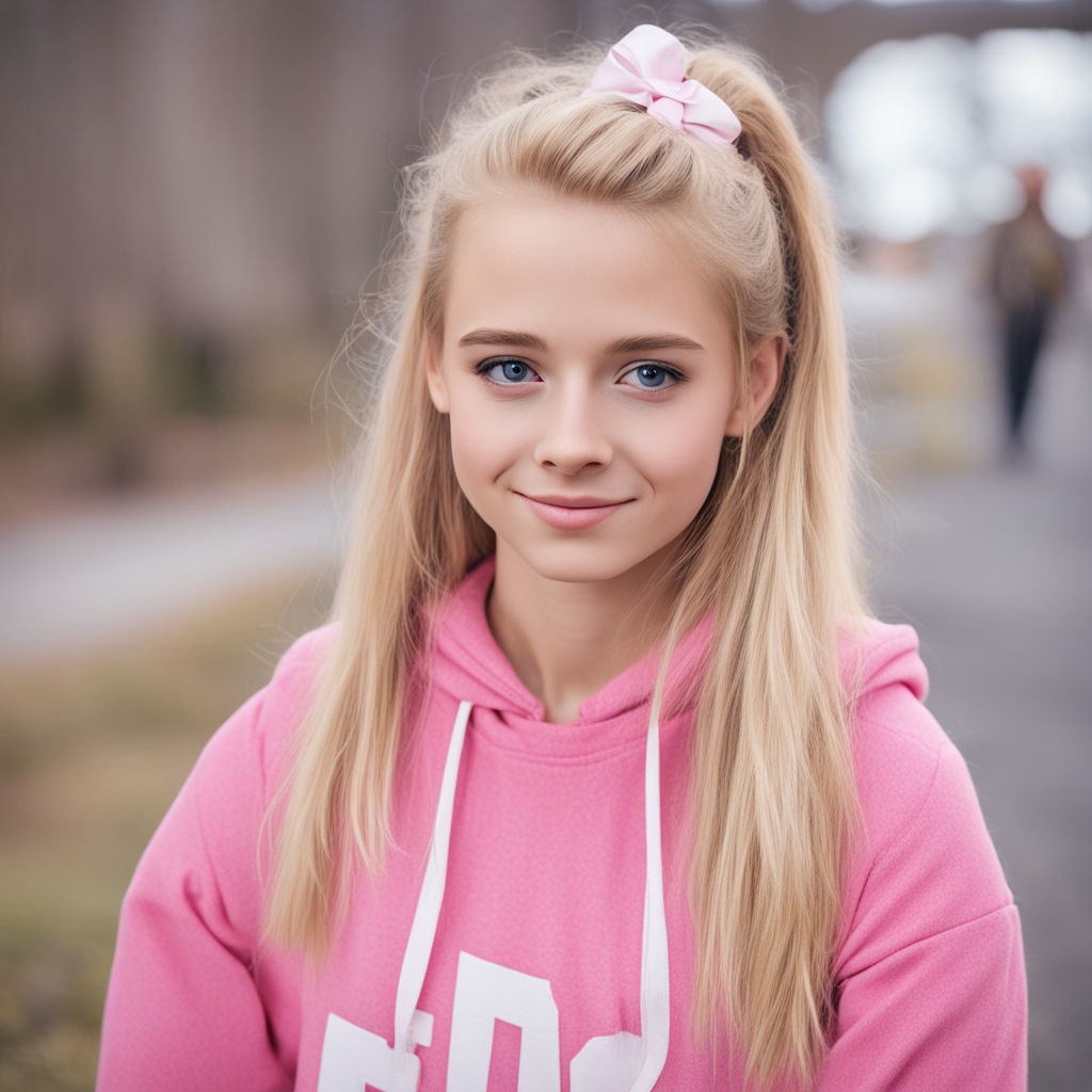 Cute 13 year old girl by Deniece Walden - Playground