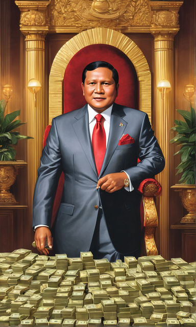 Illustration of Prabowo Subianto by elinda Siti nurhasanah - Playground