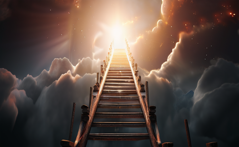 A ladder that leads to heaven by Conexão Divina - Playground