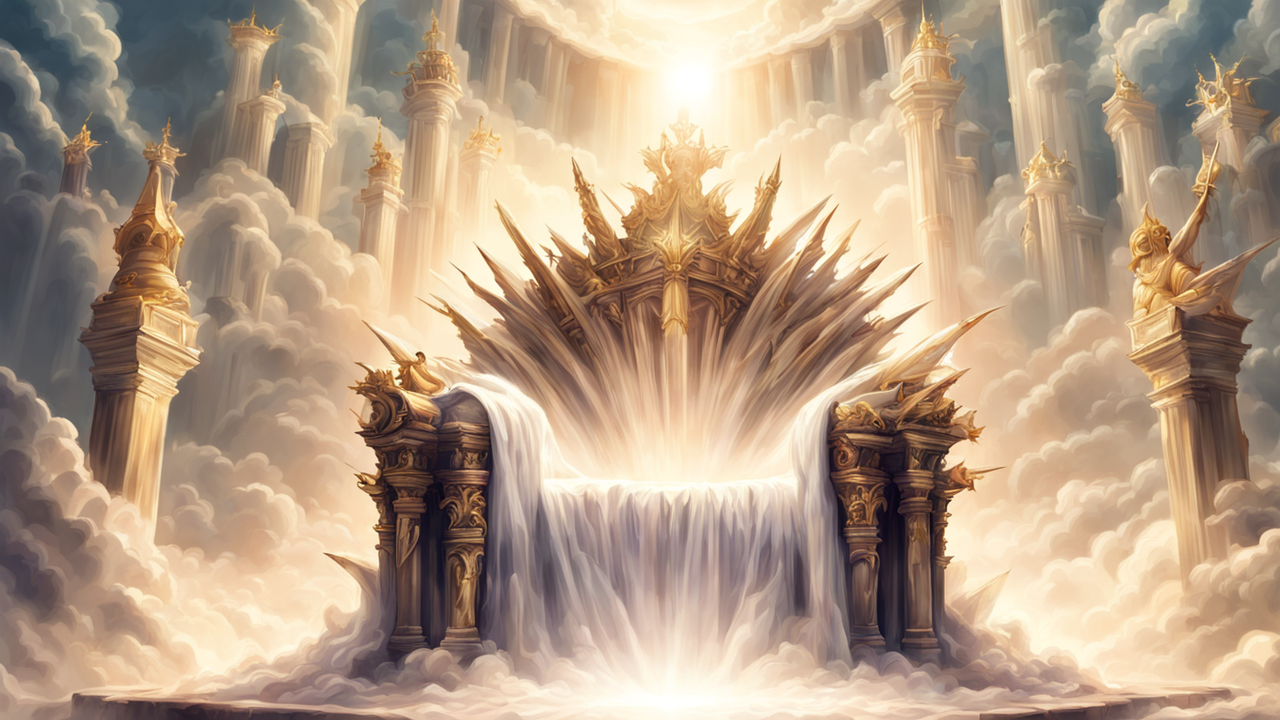 A THRONE OF GOD by Alan - Playground