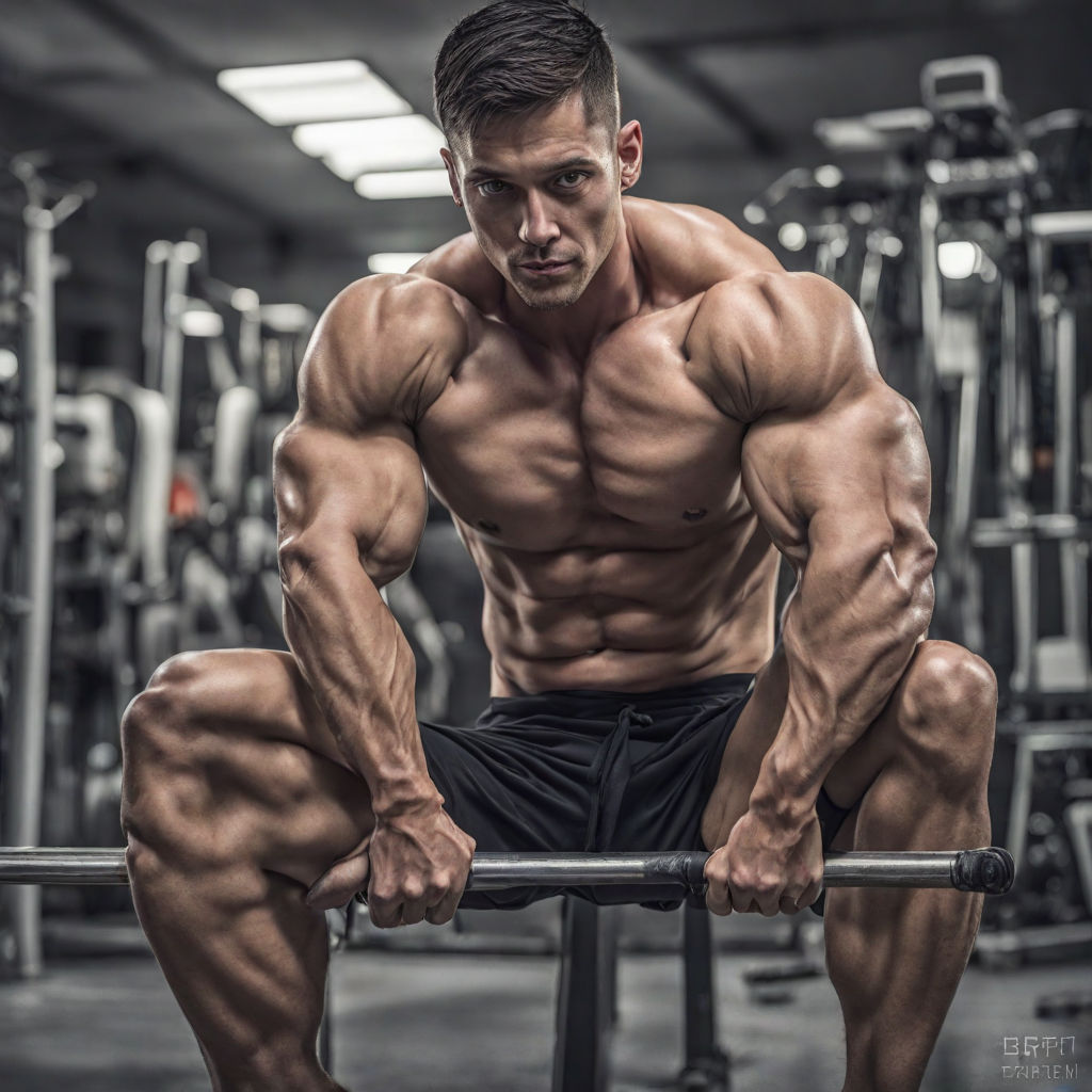 Handsome 28yo vascular pumped bodybuilder shredded muscles a... by 858 ...