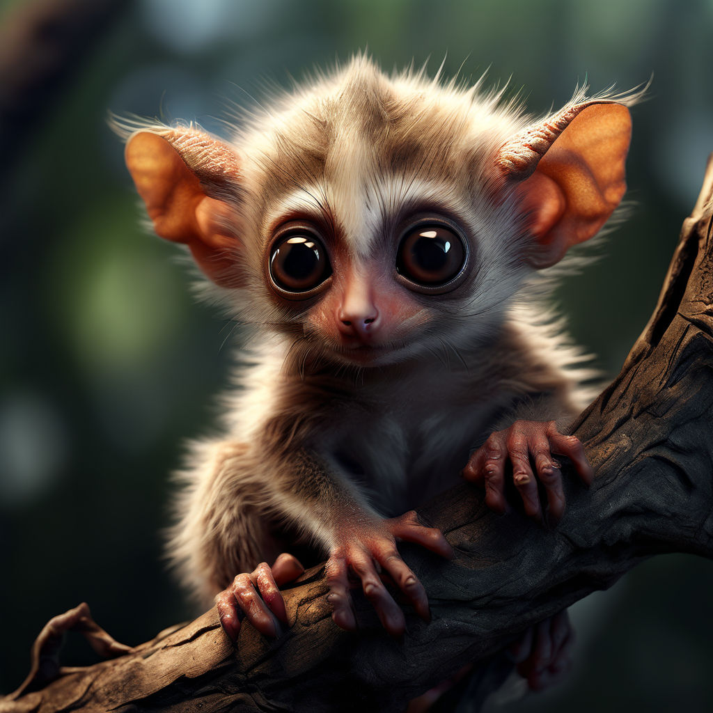 A cute little furry creature with the body of a petite flyin... by ...