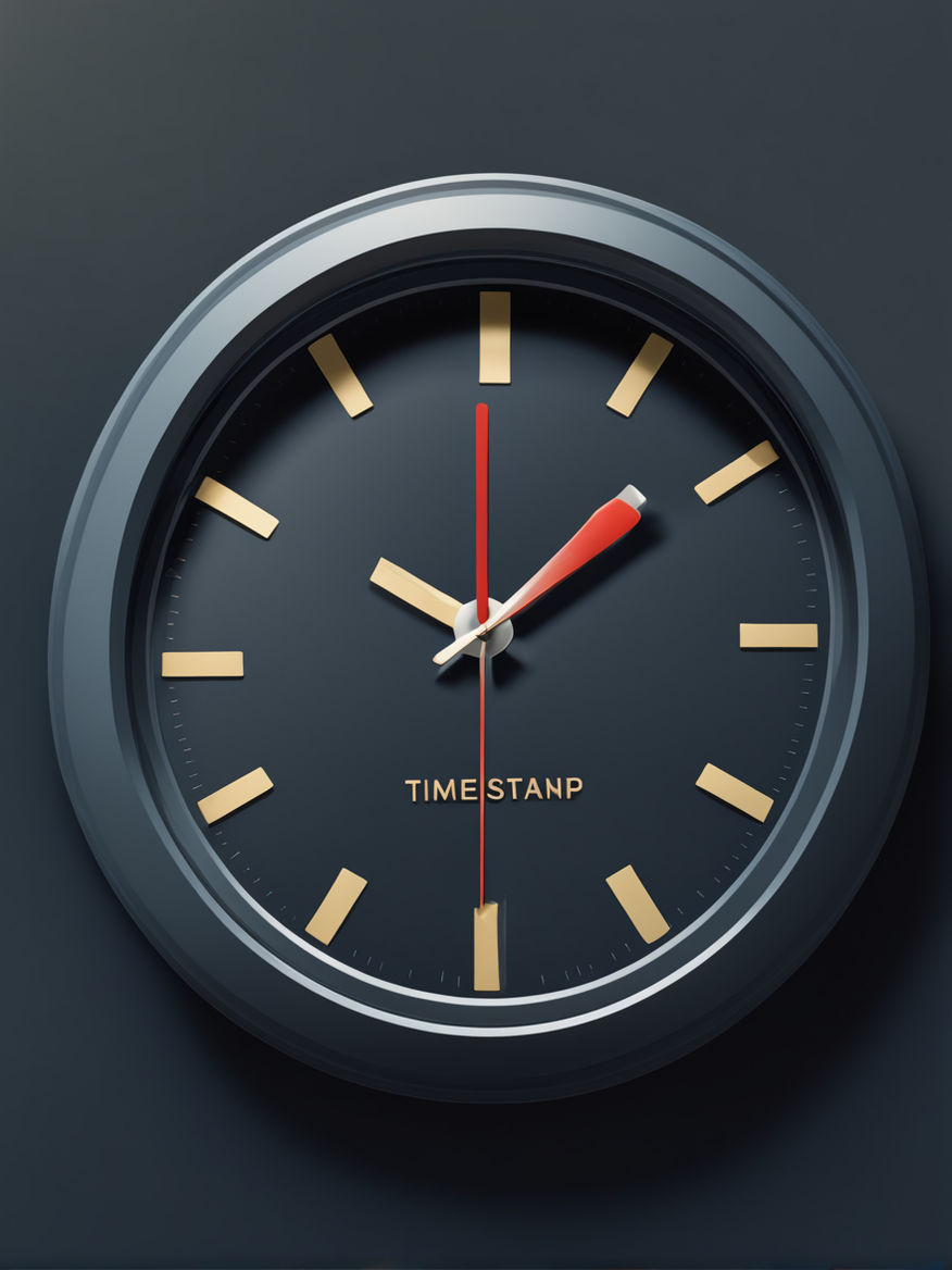 Timestamp, logo, by Ciix Coin's - Playground