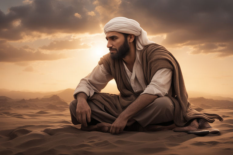 Generate an image representing Yusuf's journey from hardship... by ... Generate an image representing Yusuf's journey from hardship... by ...