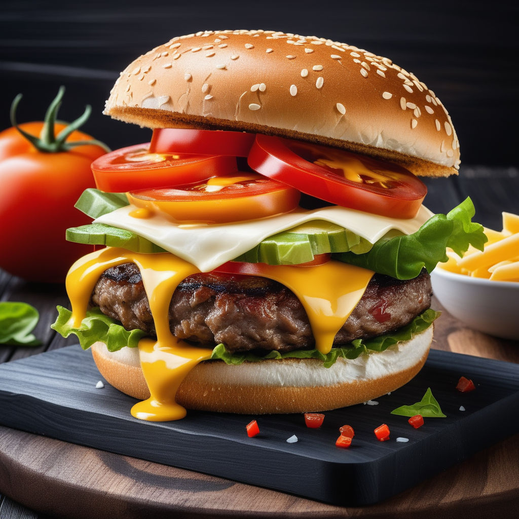 Burger sandwich by gebre - Playground