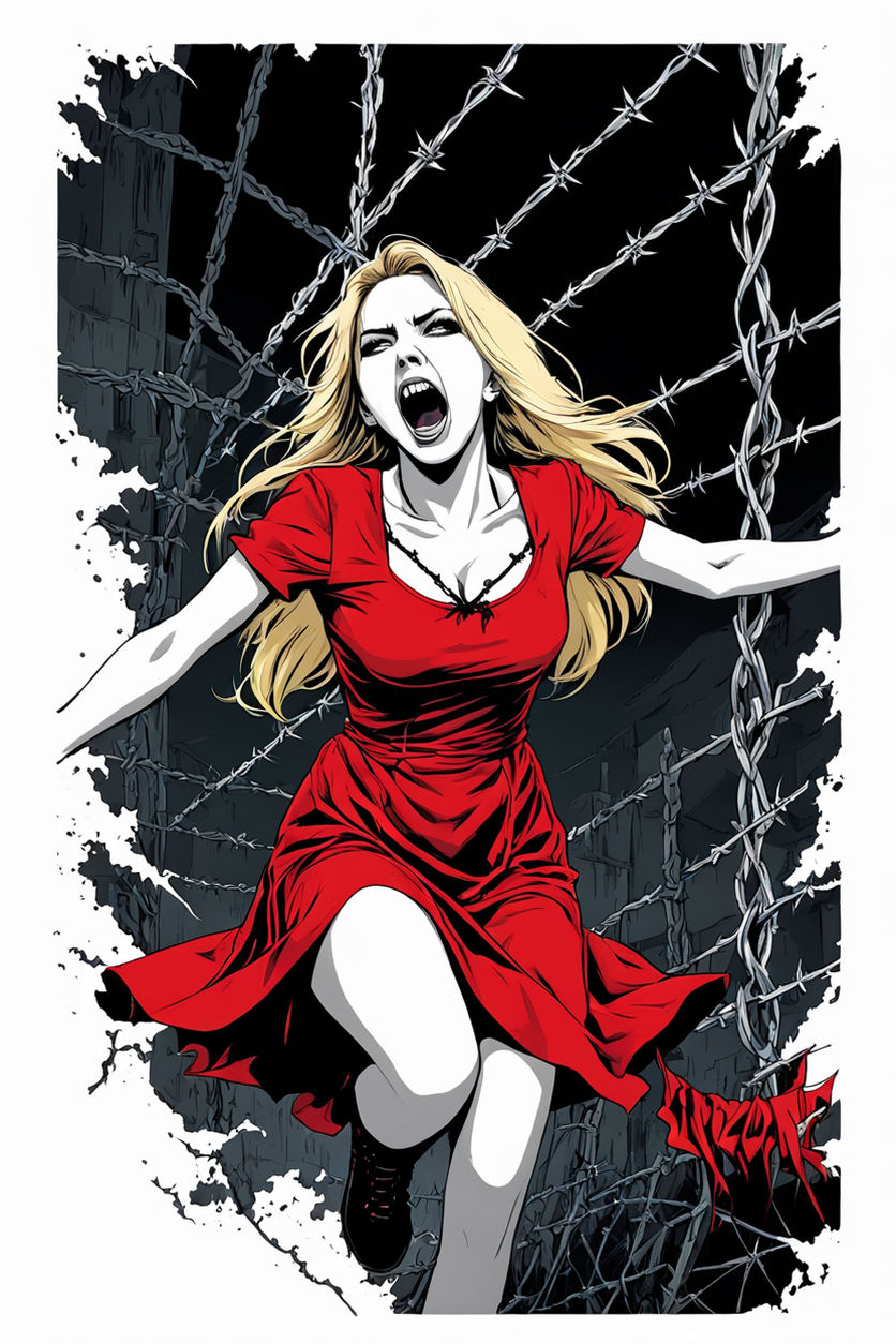 Grindcore band poster style by Sprut Stone - Playground