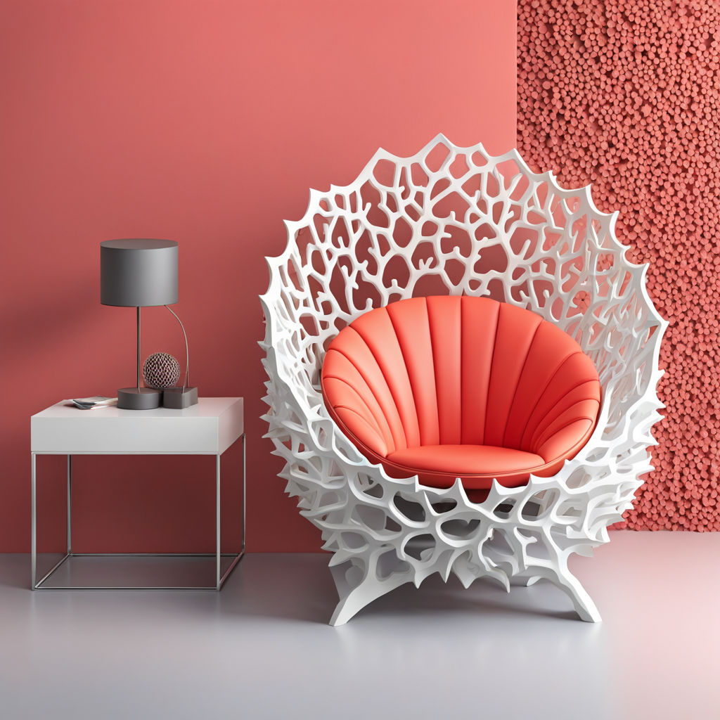 Chair design inspired by coral reefs by Eman Elnagar - Playground