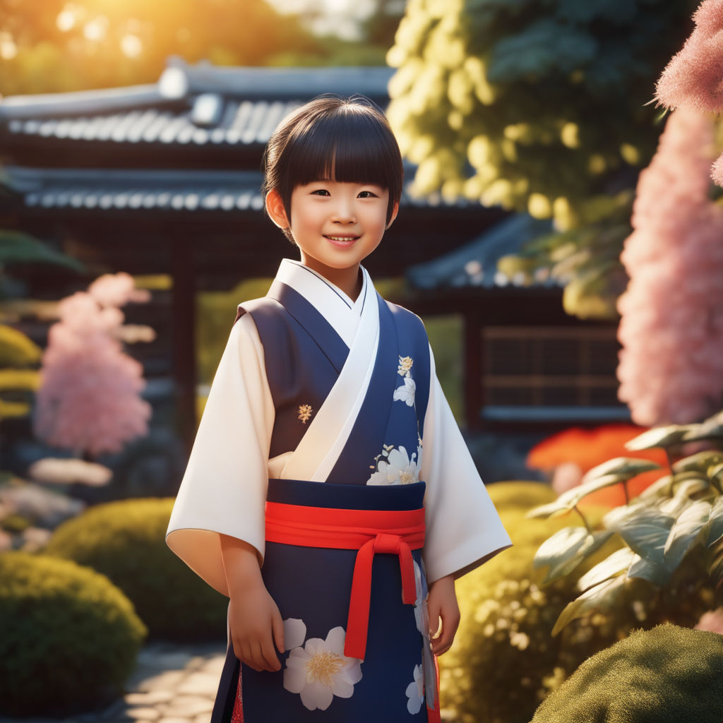 Create an epic avatar of a japansese young children by Noman Khalid ...