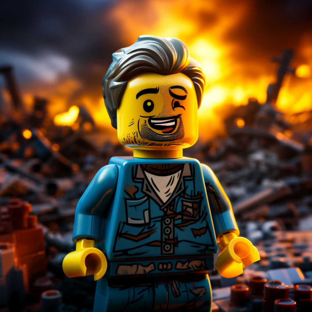 Lego man by Matthew Weber - Playground