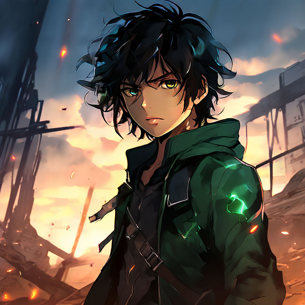 Anime-style character by Da Domi - Playground