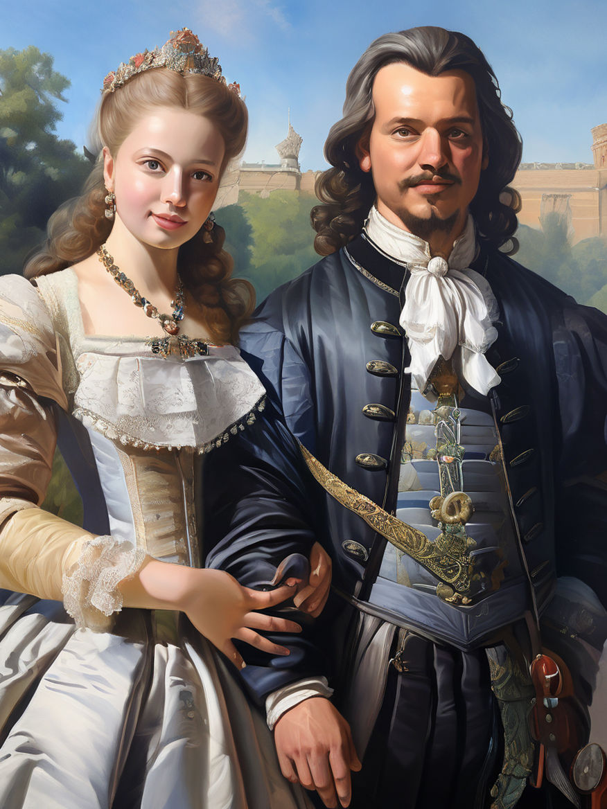 A couple 17th century by Tomasz Pytlak - Playground