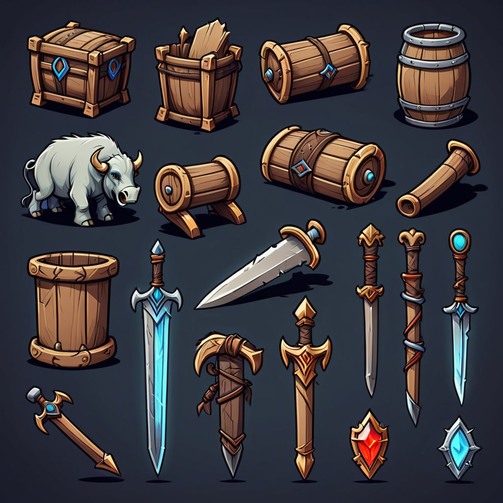 Game weapon inventory. Cartoon medieval fantasy swords rpg sprite😑 Ganhe bônus com suas apostas.