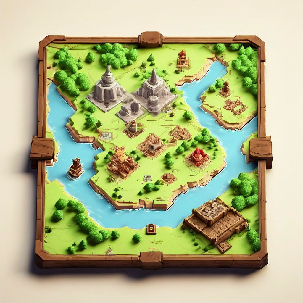 Game world map by 심재인 - Playground